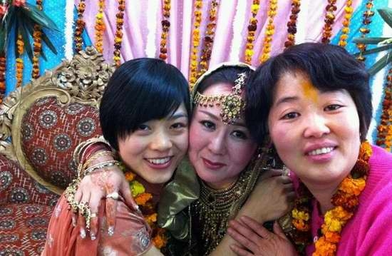 羡慕吗？中国美女嫁入印度晒奢华的幸福生活组图频道凤凰网