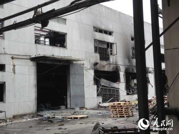 江苏昆山8 2爆炸事故现场 厂房成废墟(高清组图) 事故 开发区 凤凰资讯