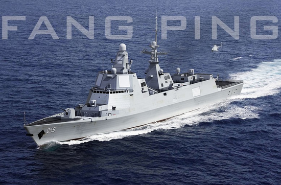 055型导弹驱逐舰参数,055驱逐舰模型图纸,052c型驱逐舰参数_大山谷图库